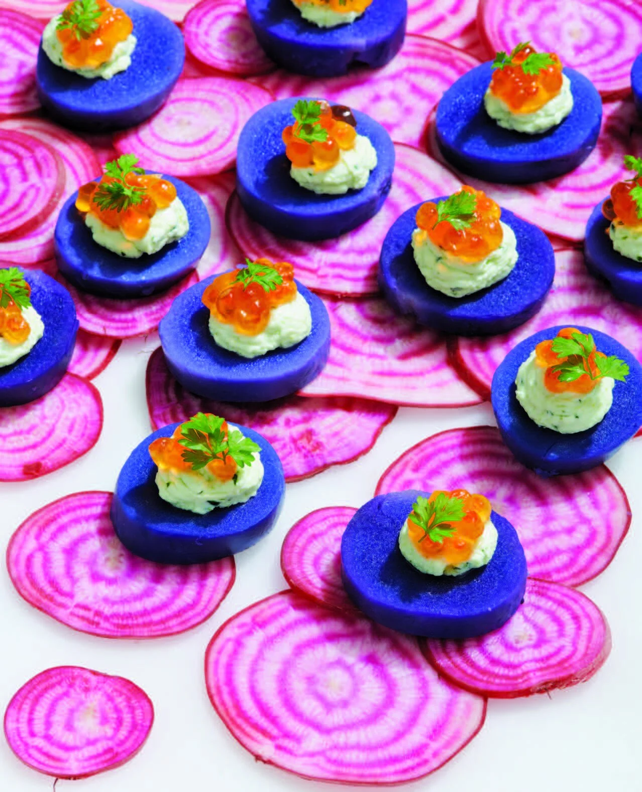Loria Stern's Purple Potato Coins — Edible LA