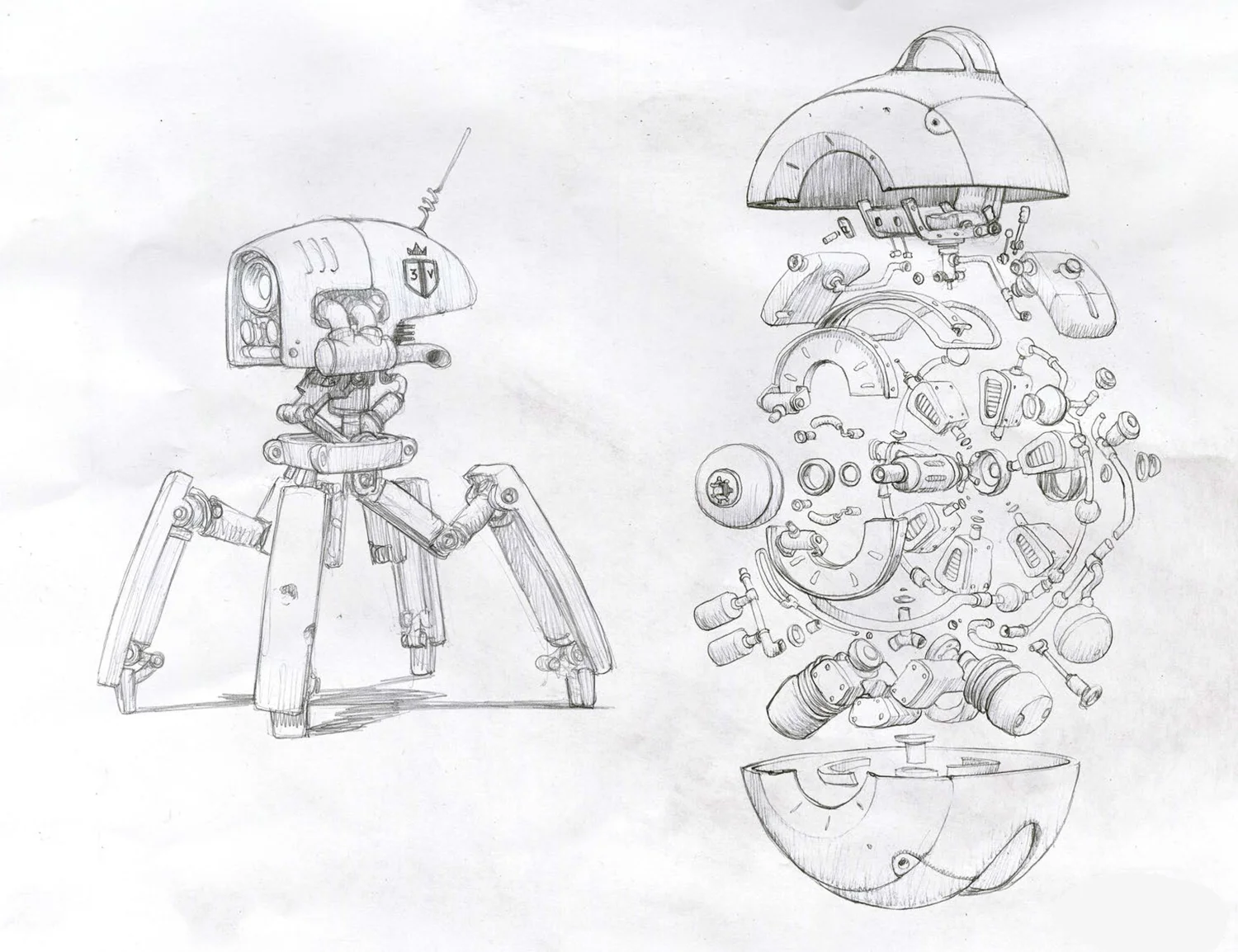 HW XYZ Blocking Bot 01 - Download Free 3D model by Grenka ...