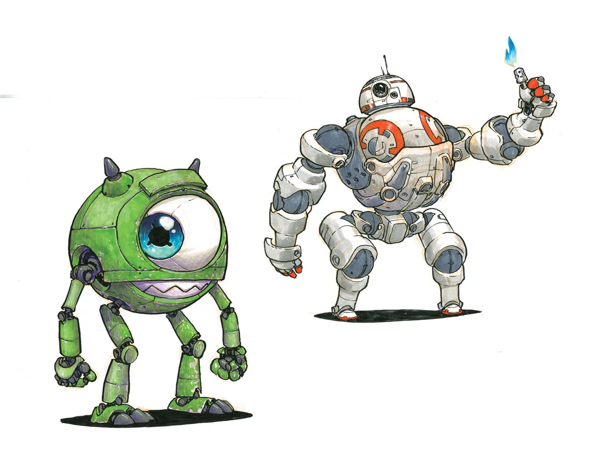 Robot Fan Art — MRJAKEPARKER.COM