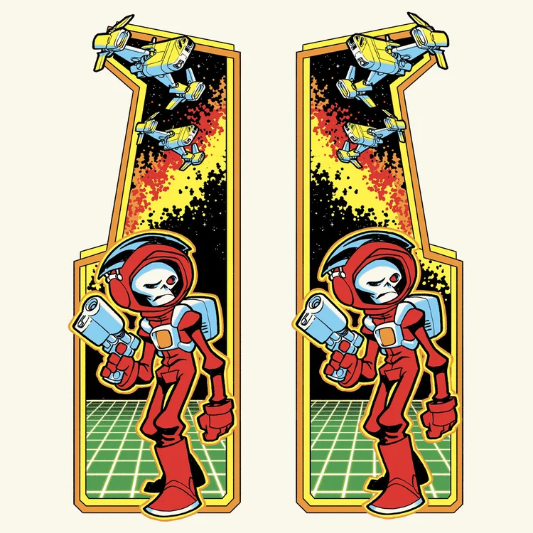 Skull Chaser Arcade Machine — MRJAKEPARKER.COM