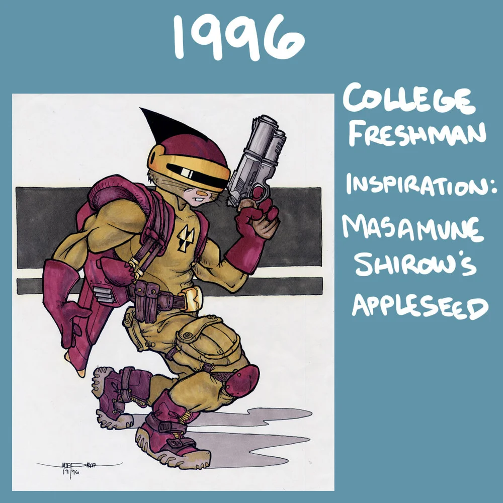 The 29 Year Design History of Missile Mouse — MRJAKEPARKER.COM