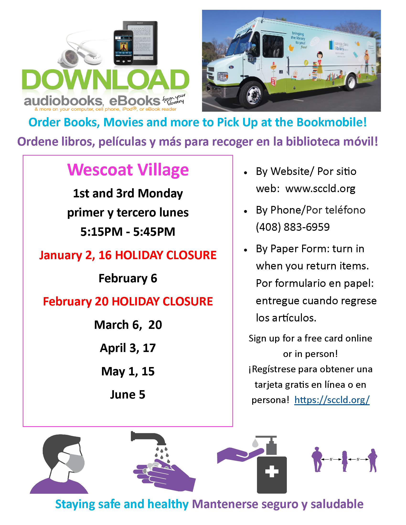 Bookmobile Flyers
