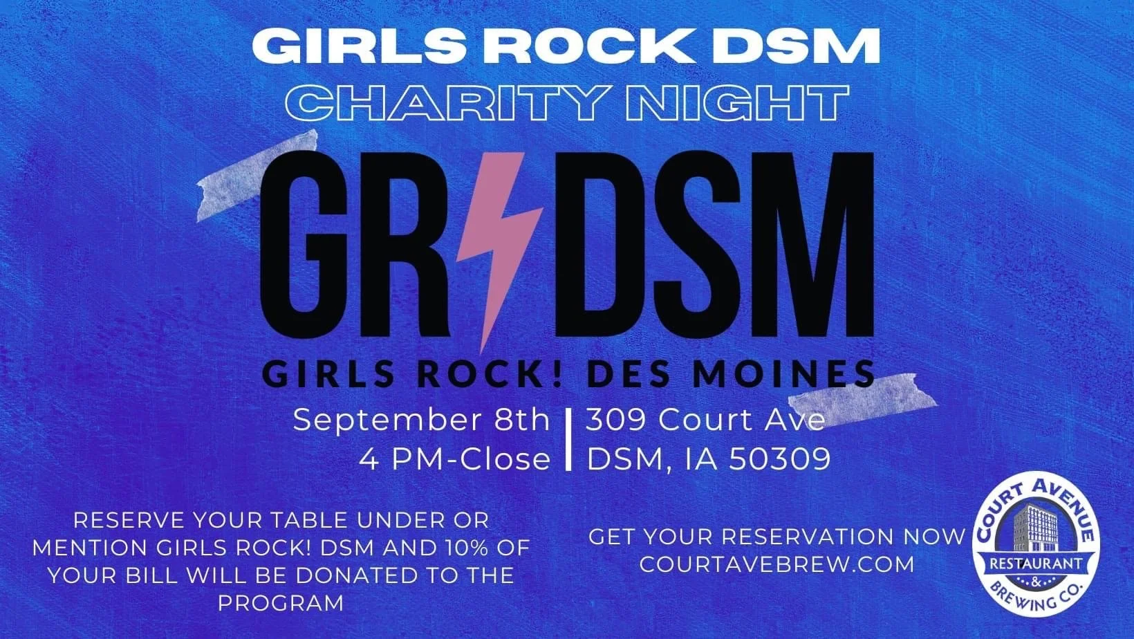 Events — Girls Rock ! Des Moines