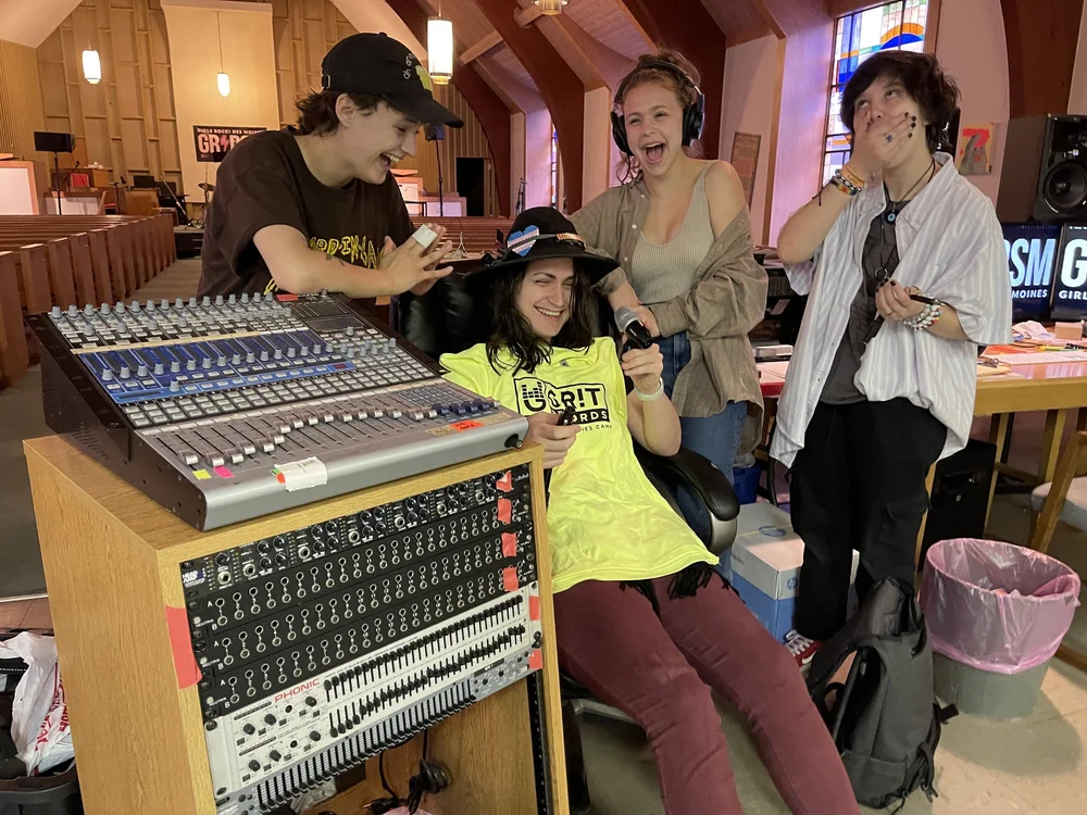 Summer GR!T Records Camp — Girls Rock ! Des Moines