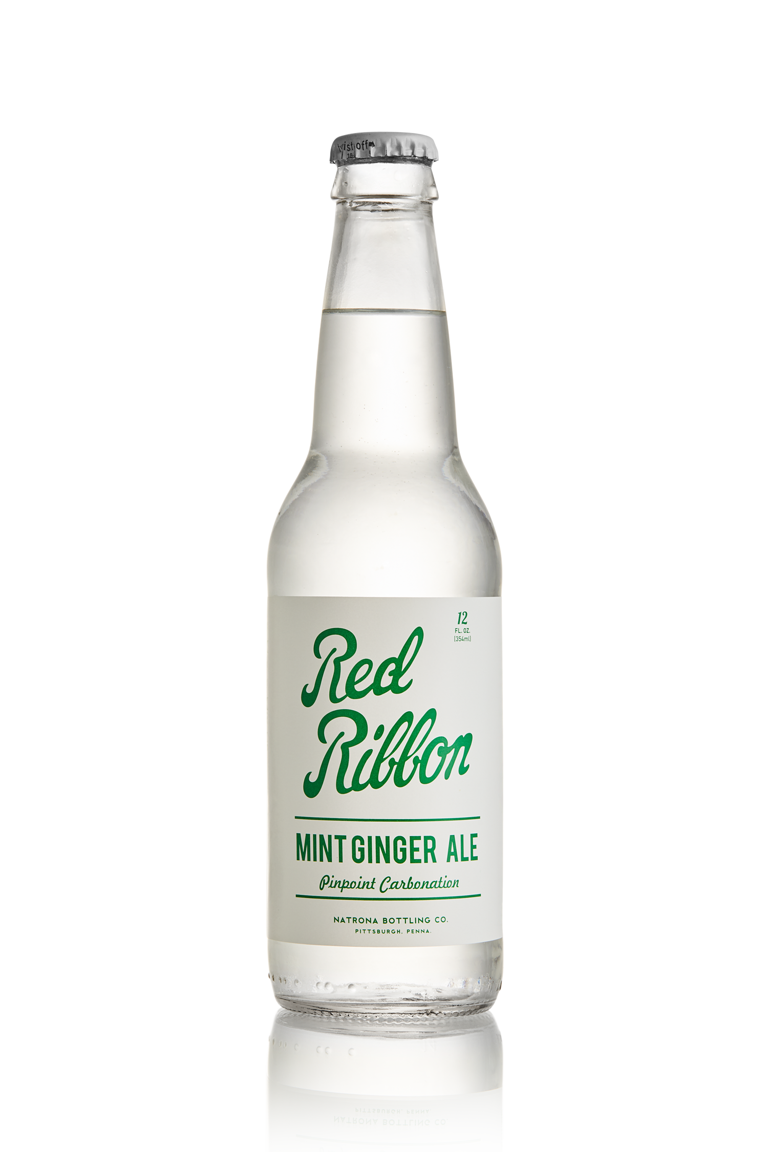 Red Ribbon Mint Ginger Ale — Natrona Bottling