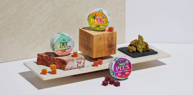 PLUS Solventless Hash Gummies - PLUS Products