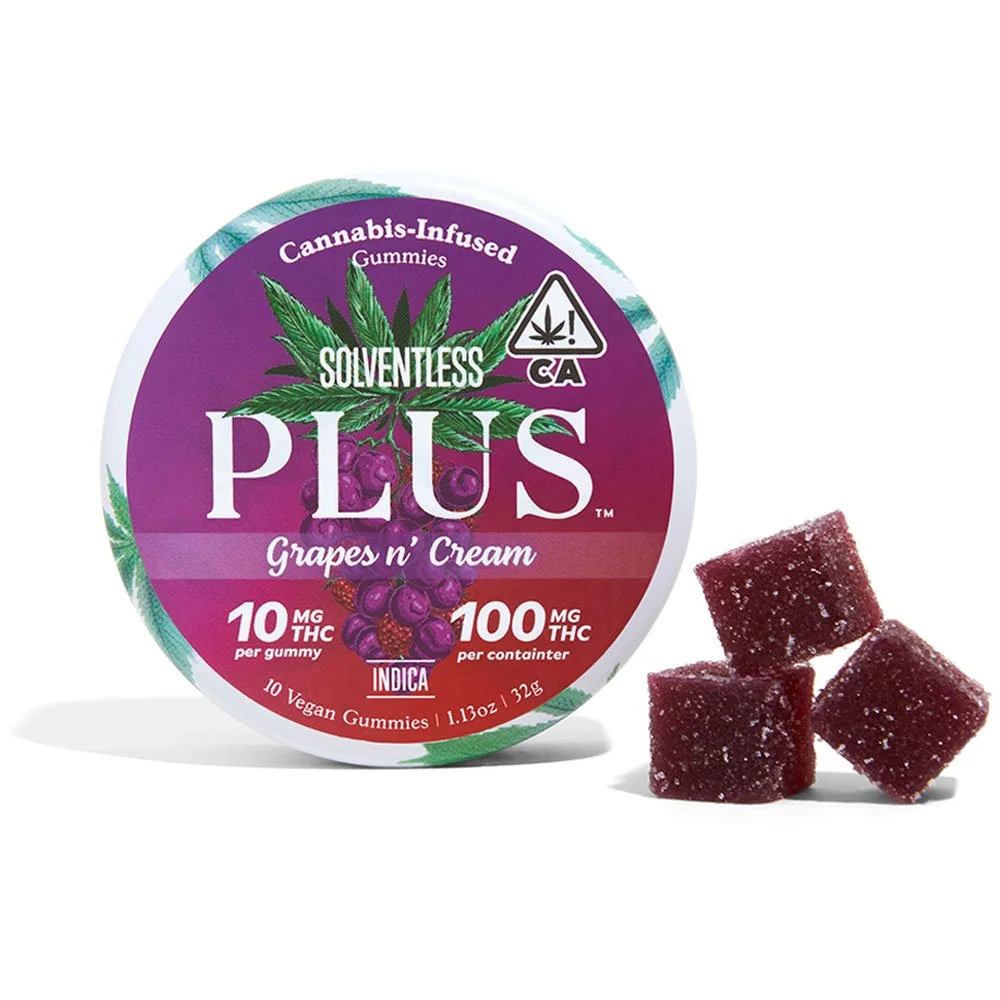 PLUS Solventless Hash Gummies - PLUS Products