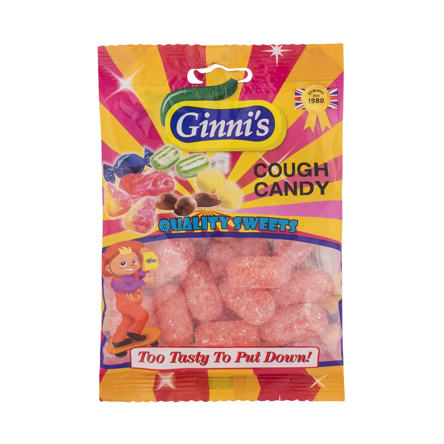Cough Candy (10 x 110g) | Ginni's Nuts, Snacks and Sweets