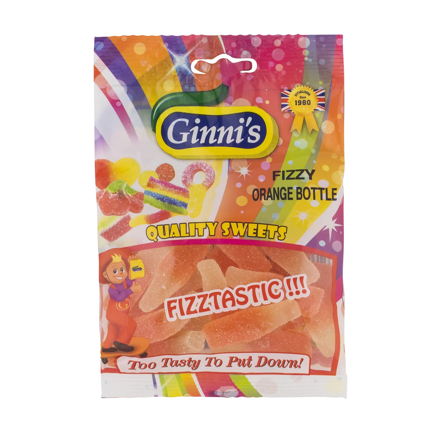 Fizzy Blue Bottles | Ginni's Nuts, Snacks and Sweets