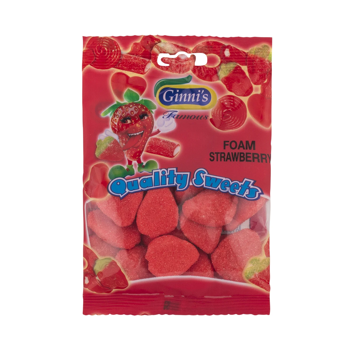 Foam Raspberry | Ginni's Nuts, Snacks and Sweets