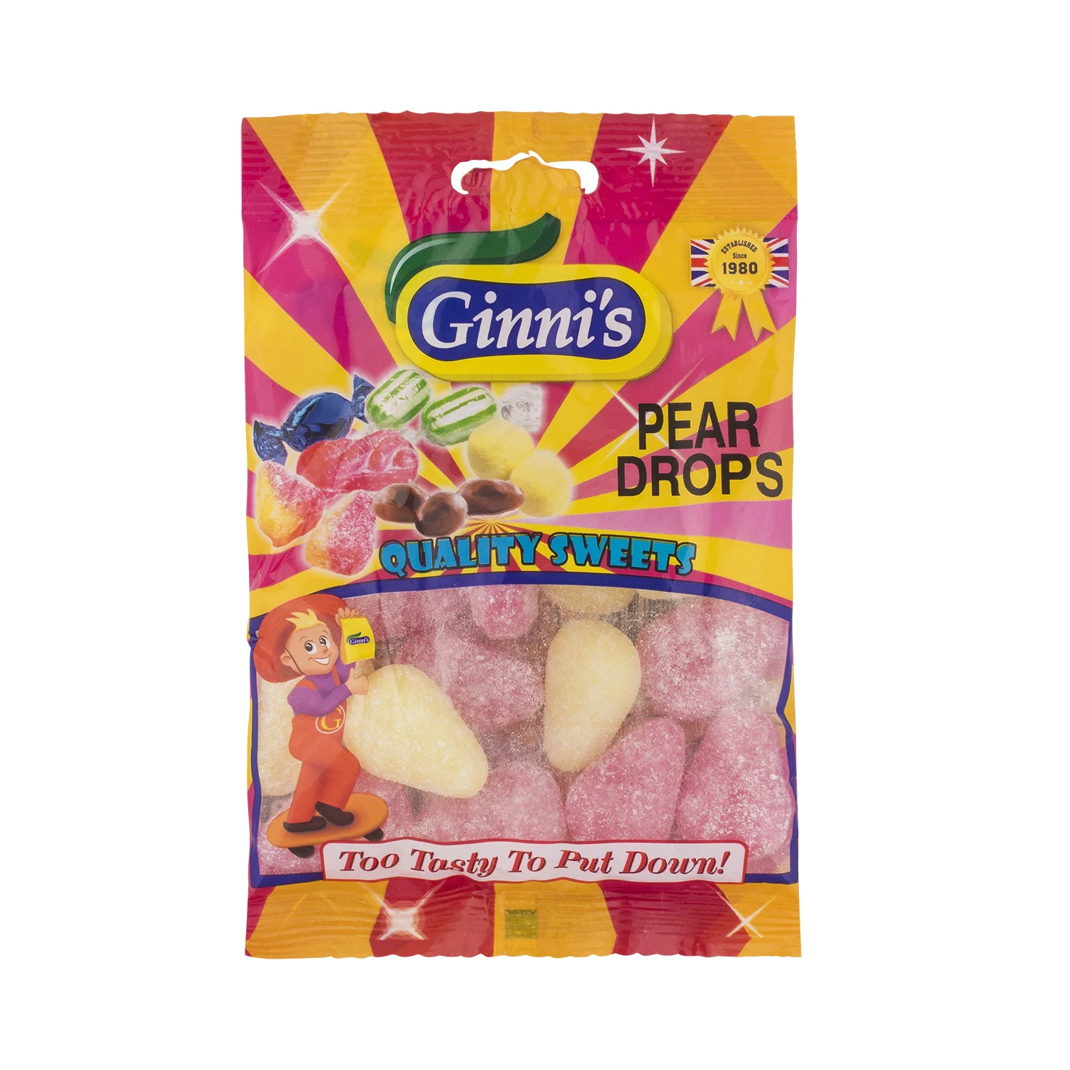 Pear Drops | Ginni's Nuts, Snacks and Sweets