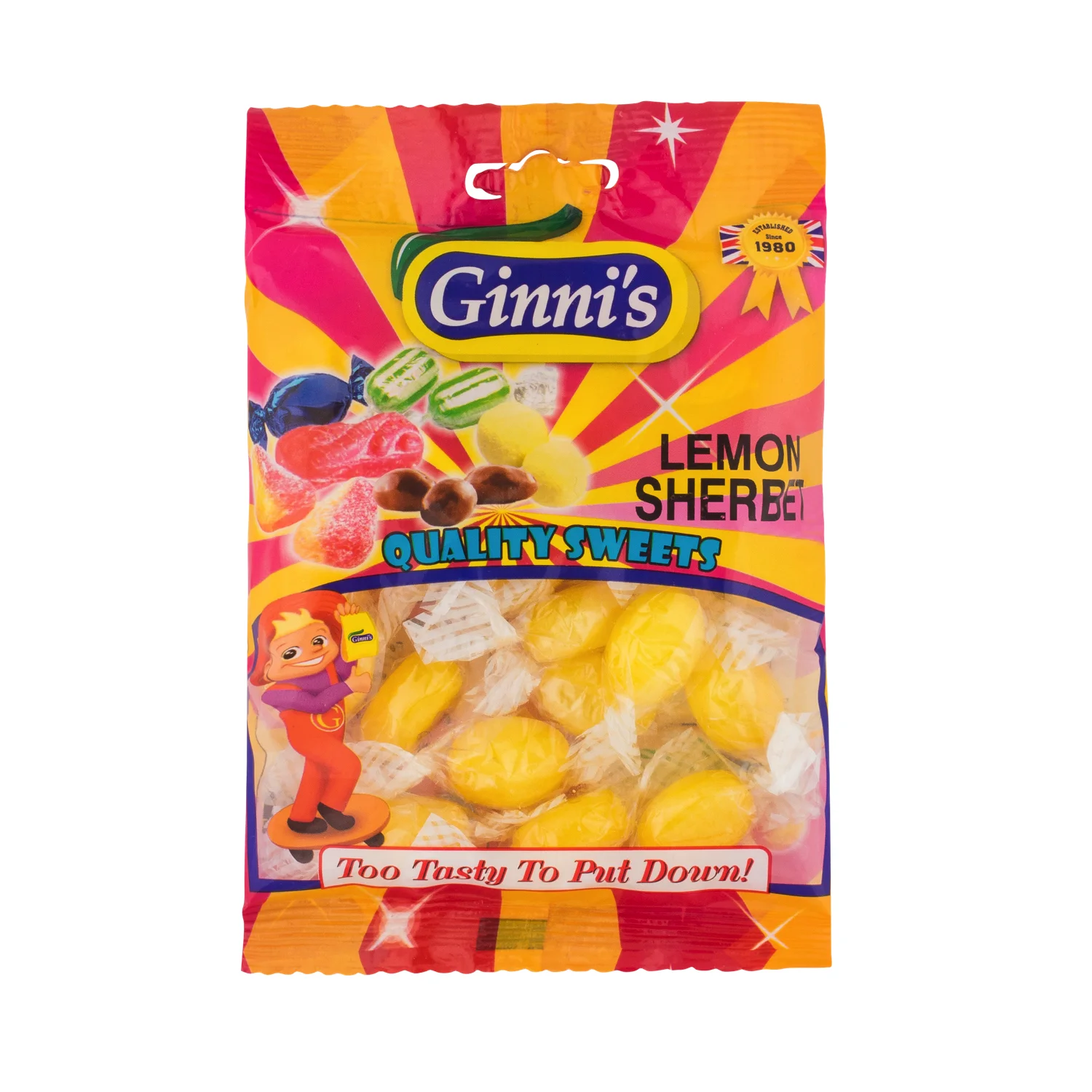Lemon Sherbet | Ginni's Nuts, Snacks and Sweets