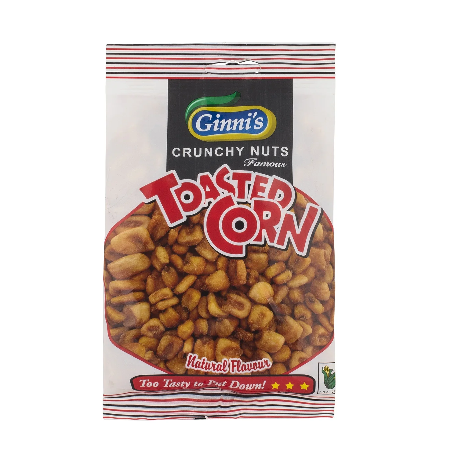 Toasted Corn Natural (10 X 120g) | Ginni's Nuts, Snacks and Sweets