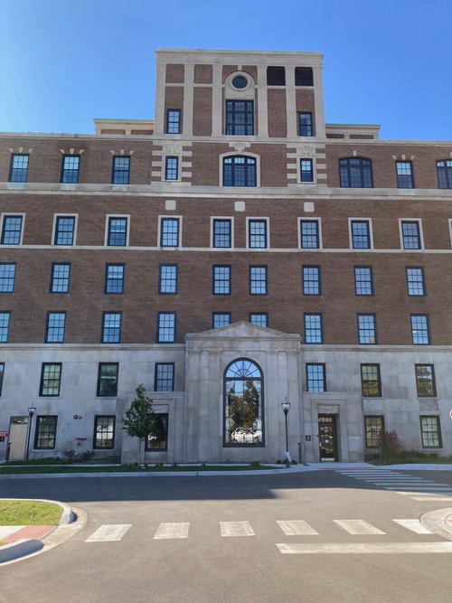 History and Rehabilitation of Old Copley Hospital in Aurora ...