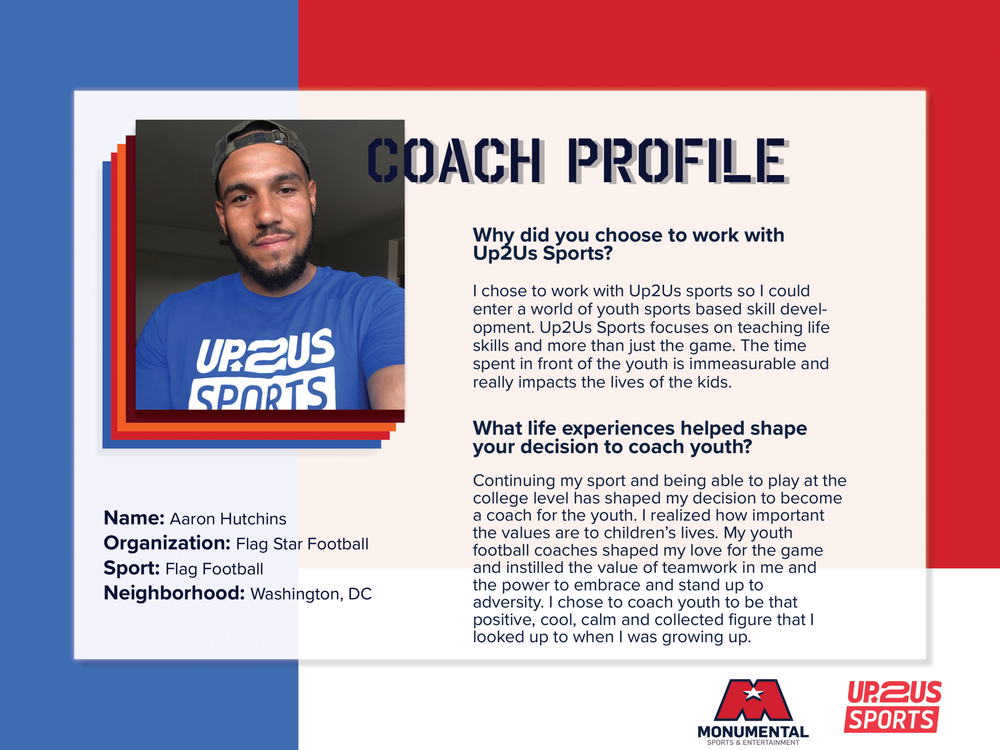 Monumental Sports & Entertainment Foundation Coach Profiles — Up2Us ...
