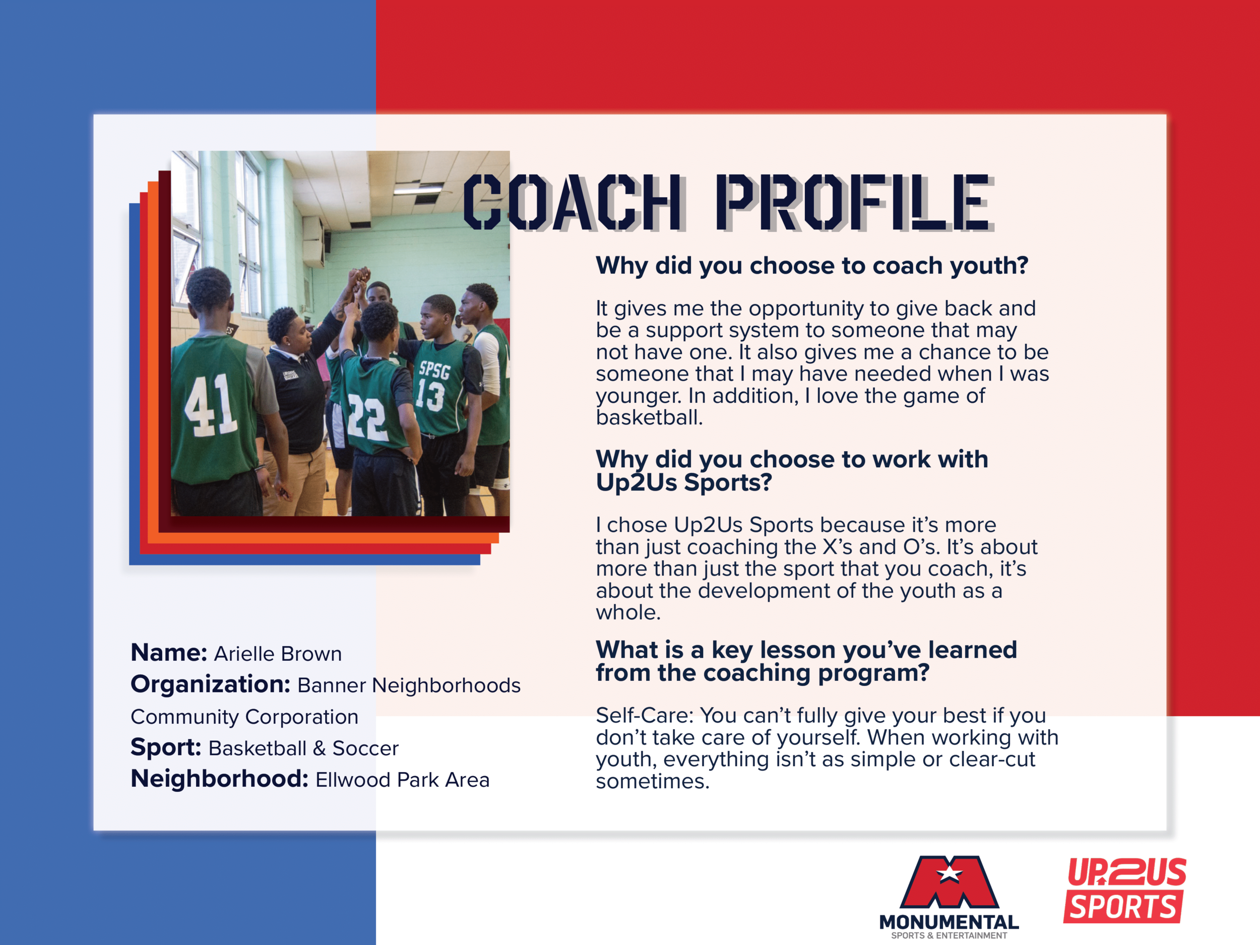 Monumental Sports & Entertainment Foundation Coach Profiles — Up2Us Sports | National Service ...
