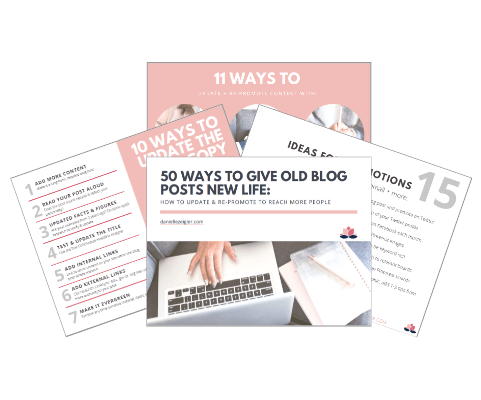 50 Ways to Give an Old Blog Post New Life: How to Update & Repromote to ...