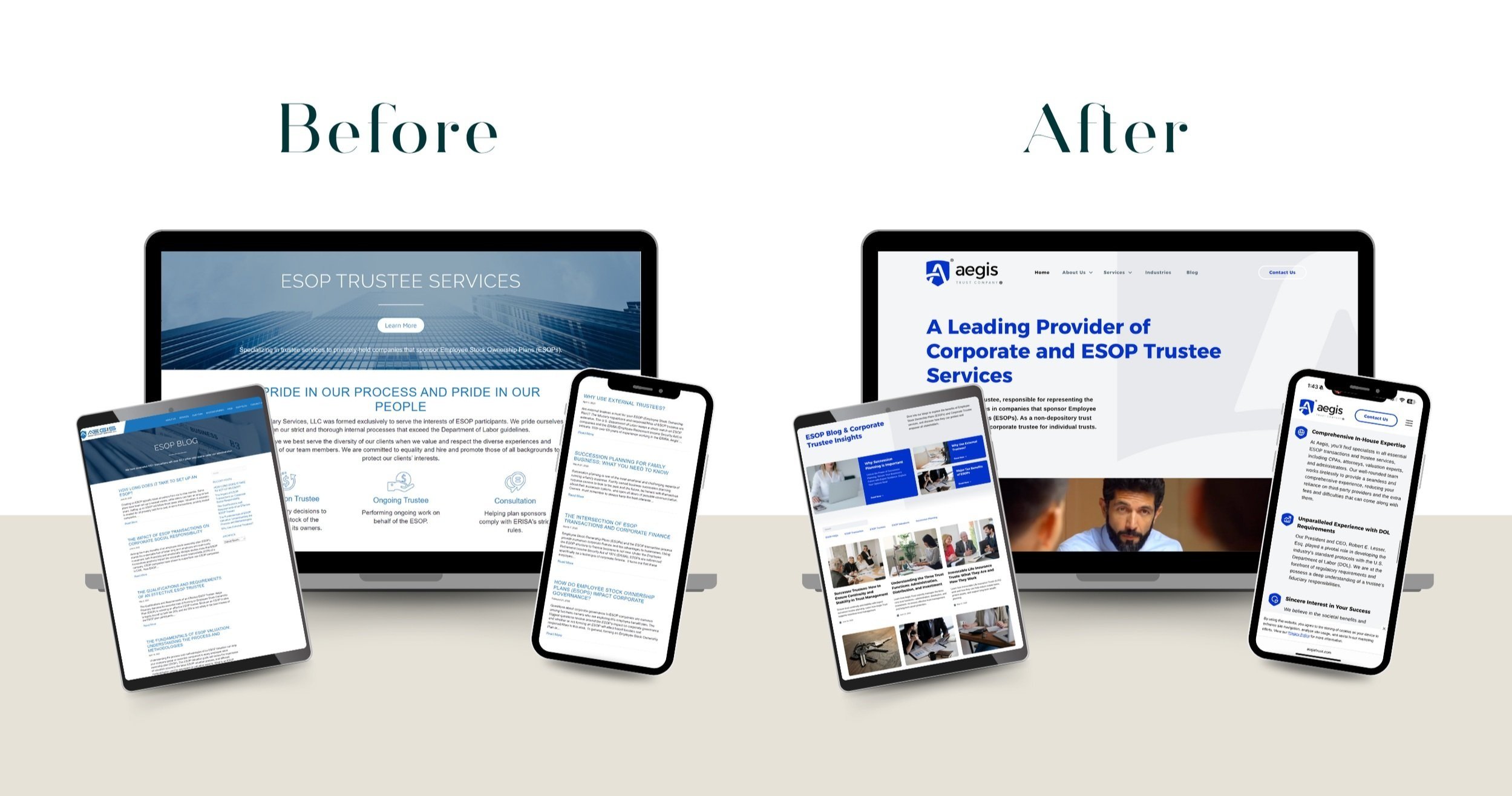 Rebranding for Impact: How HeiPro Digital Revamped Aegis Trust’s Website and Boosted SEO ...