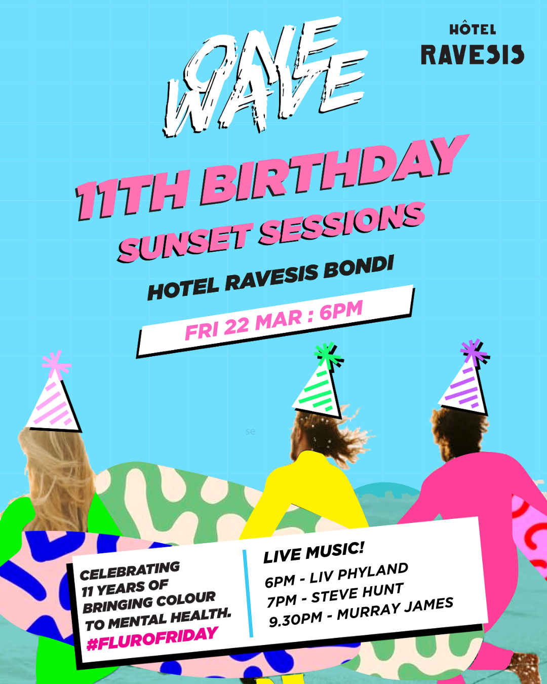 OW 11th Birthday Bondi (RSVP) — OneWave