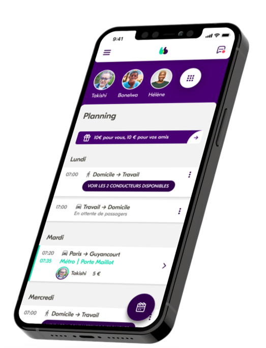 BlaBlaCar Daily - l'application du covoiturage quotidien