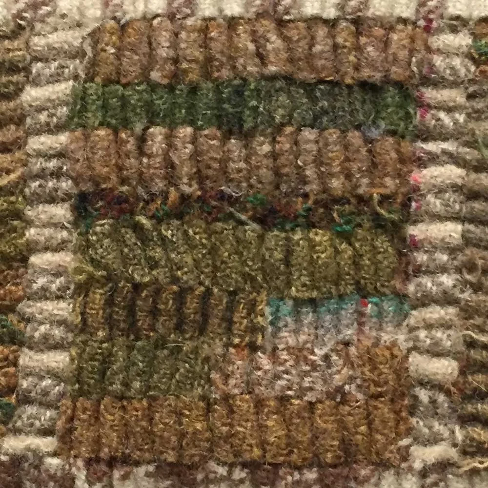 An ever-changing collection of primitive hooked rugs — Annie Hayes Studio