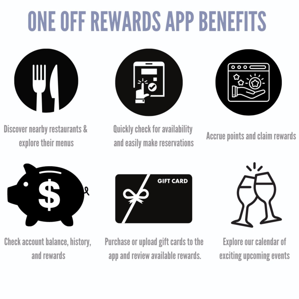 One Off Rewards — One Off Hospitality