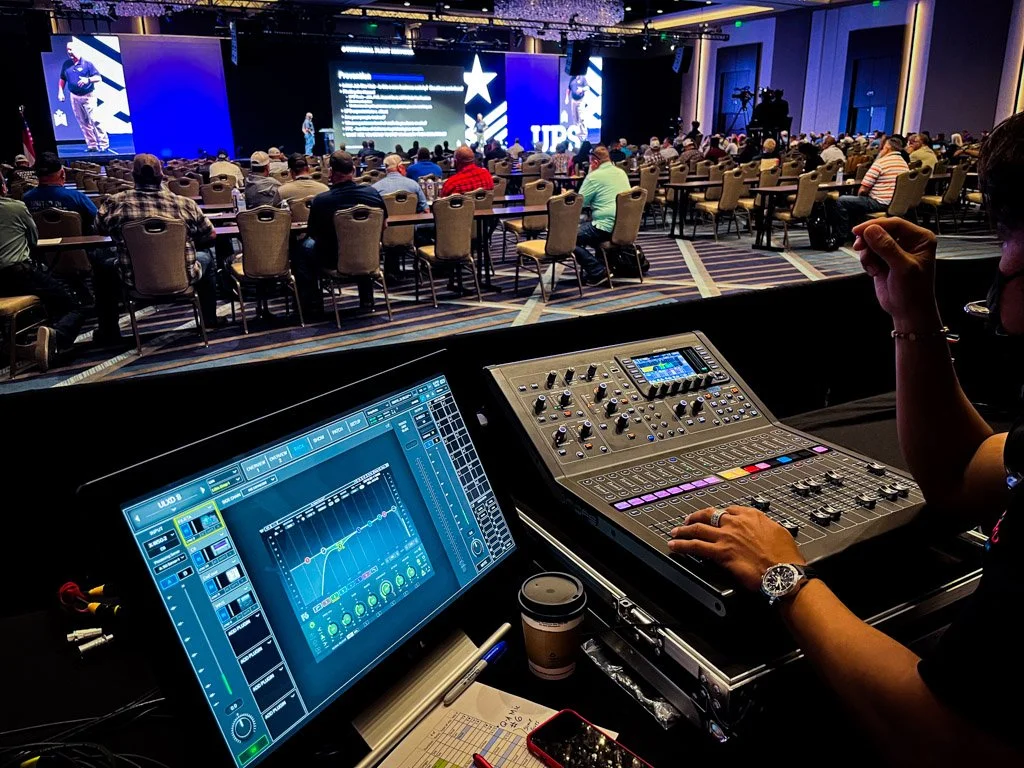 Corporate Event Production at Marriott Marquis Houston — Event Lighting ...