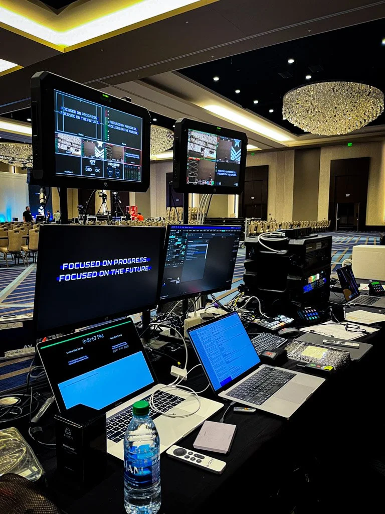 Corporate Event Production at Marriott Marquis Houston — Event Lighting ...