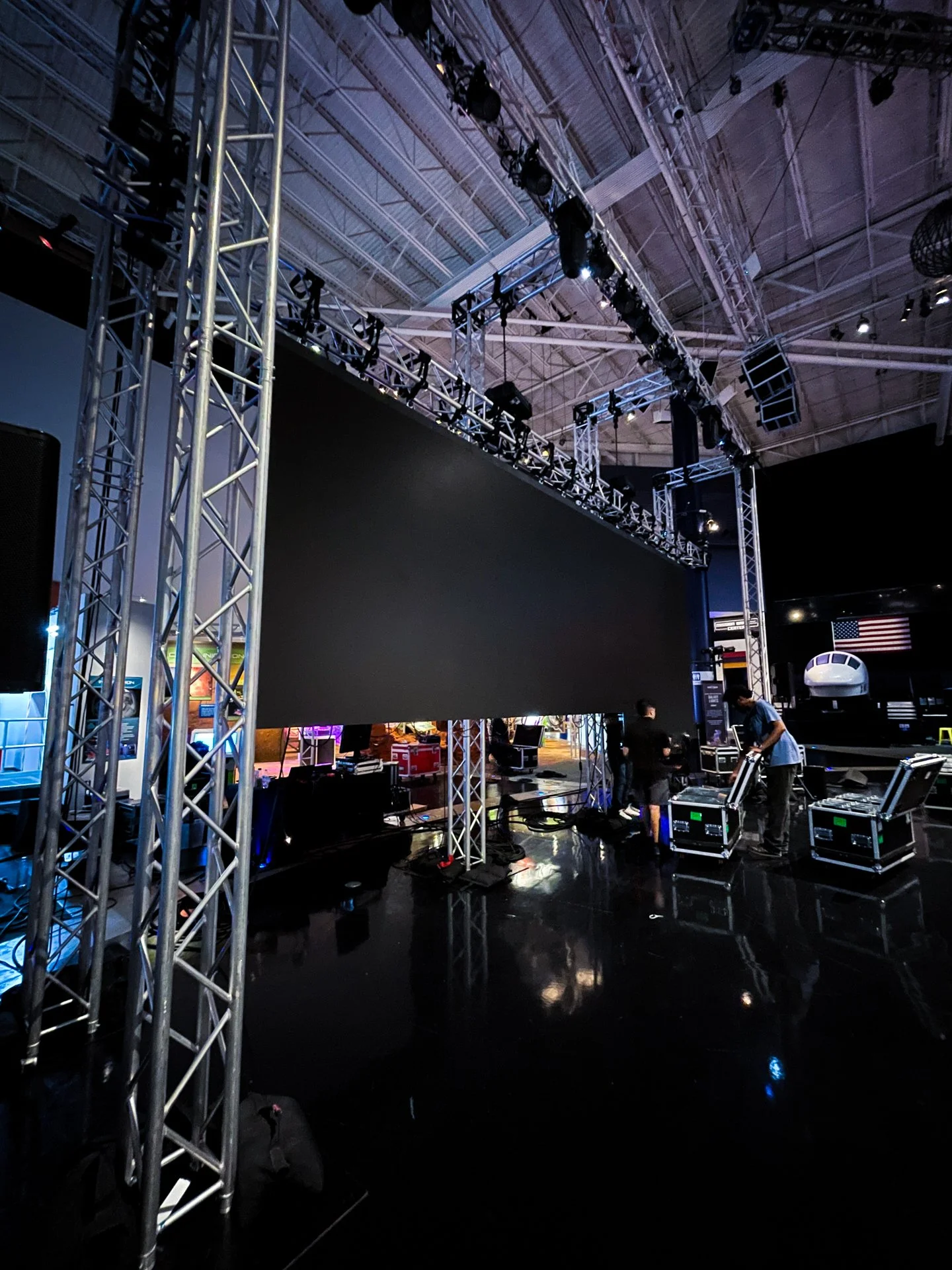 Video Wall Rental at NASA Johnson Space Center — Event Lighting, Sound ...