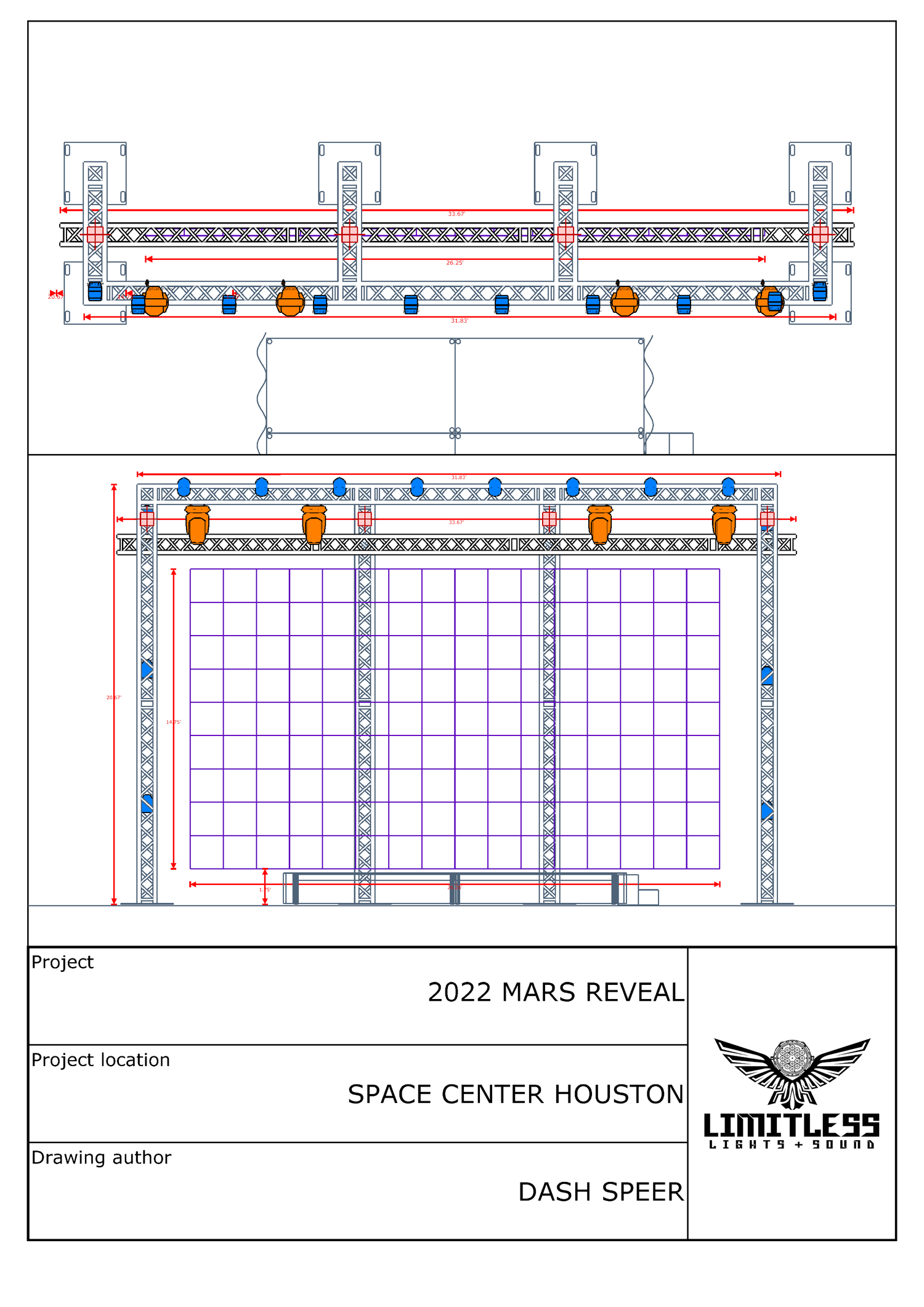 Video Wall Rental at NASA Johnson Space Center — Event Lighting, Sound ...