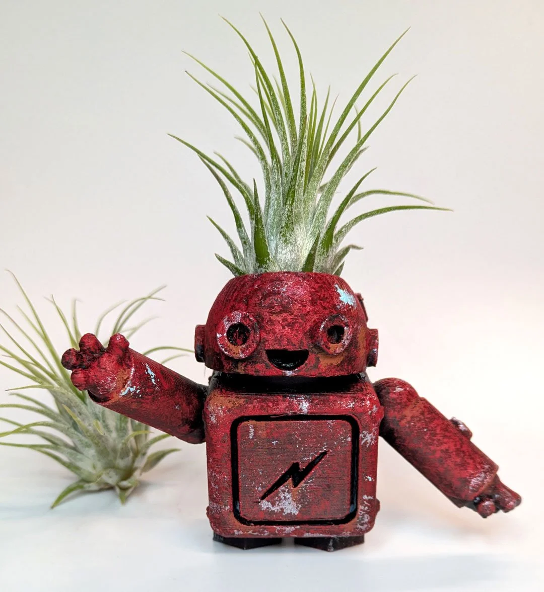 Bot Pot - Cute Robot Character Plant Pot - Version 1 — The Art of Craig ...