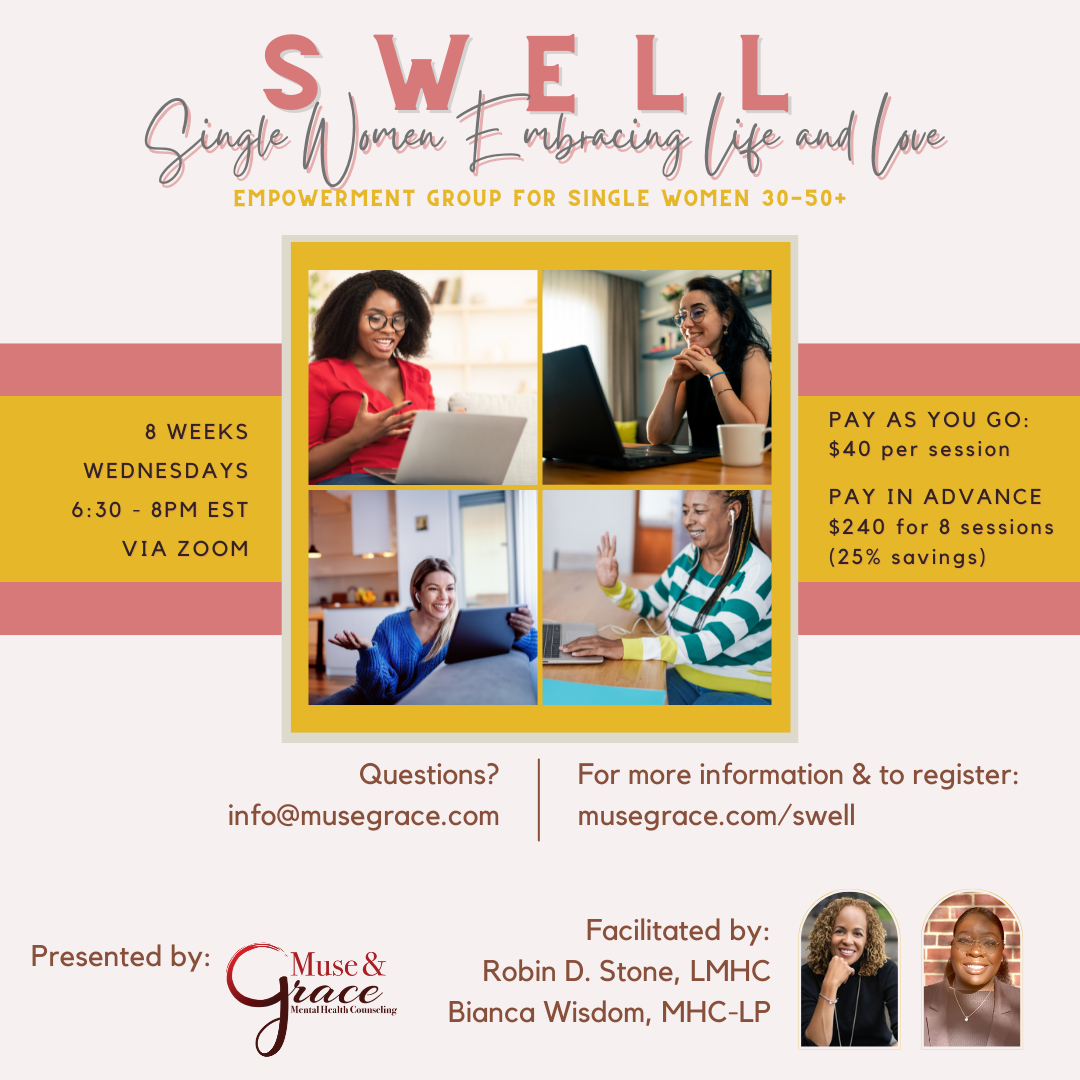 Upcoming Events — Robin D. Stone, LMHC