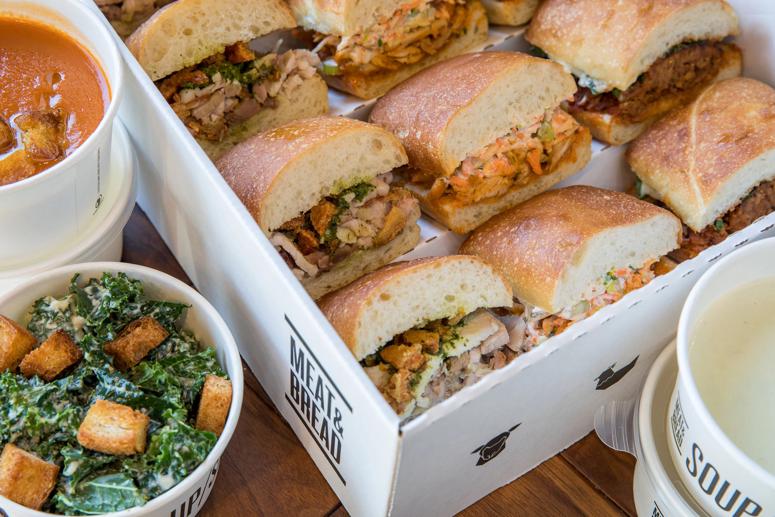 CATERING — MEAT & BREAD