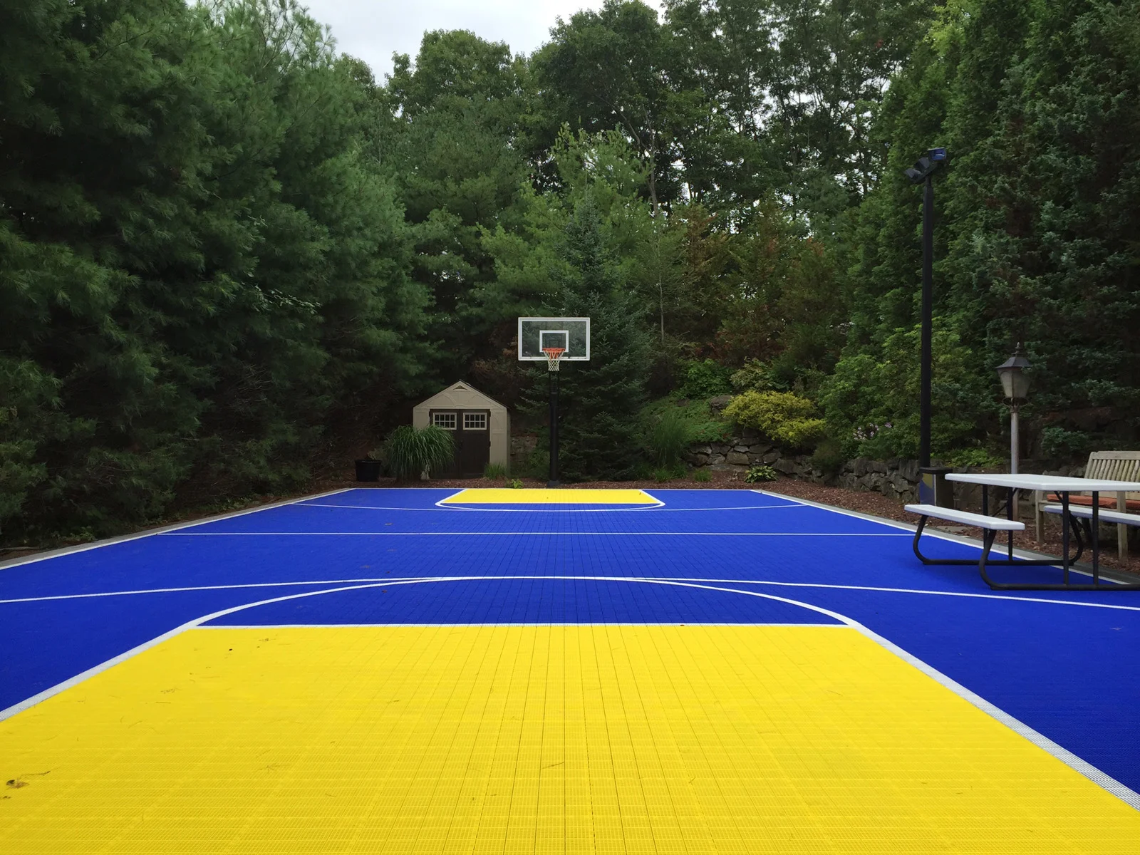 Setauket, NY Welcome Court Project with Basketball Court & Landscape ...