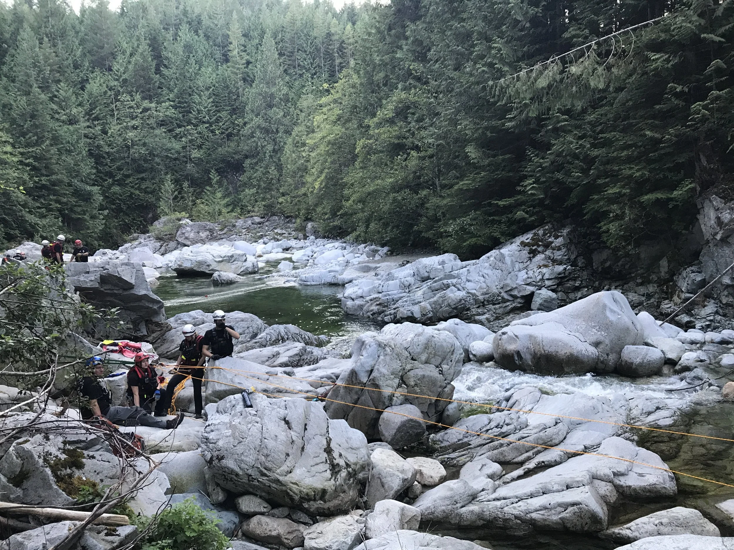 Joint Technical Skills Exercise - Swiftwater & Rope Teams — CFV SAR