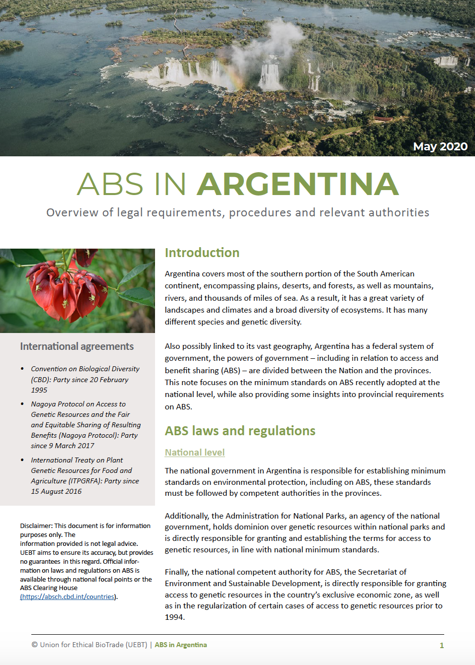 ABS — Resources — UEBT