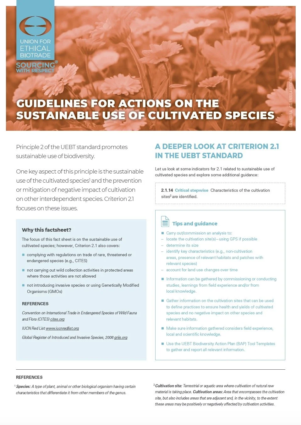 Standard — Resources — The Union for Ethical BioTrade