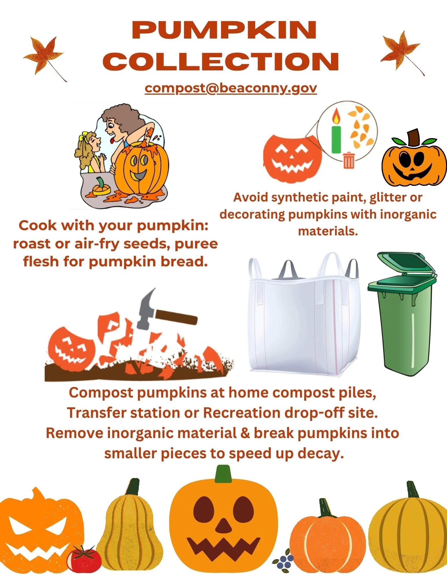 Pumpkin Composting — Green Beacon Coalition