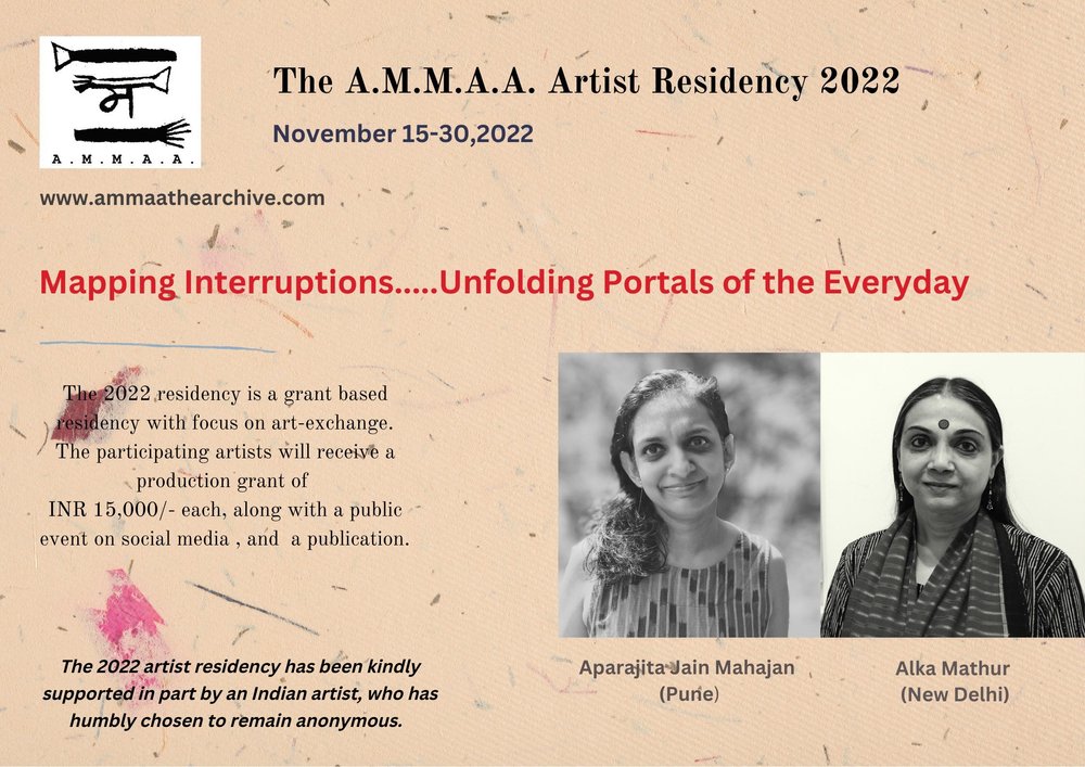The A.M.M.A.A. Artist Residency 2022 — A.M.M.A.A.- The Archive for Mapping Mother Artists in Asia