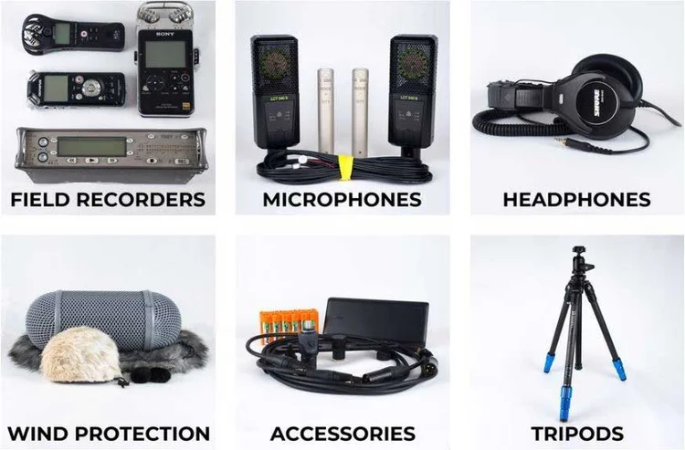 Acoustic Nature — Field Recording Gear