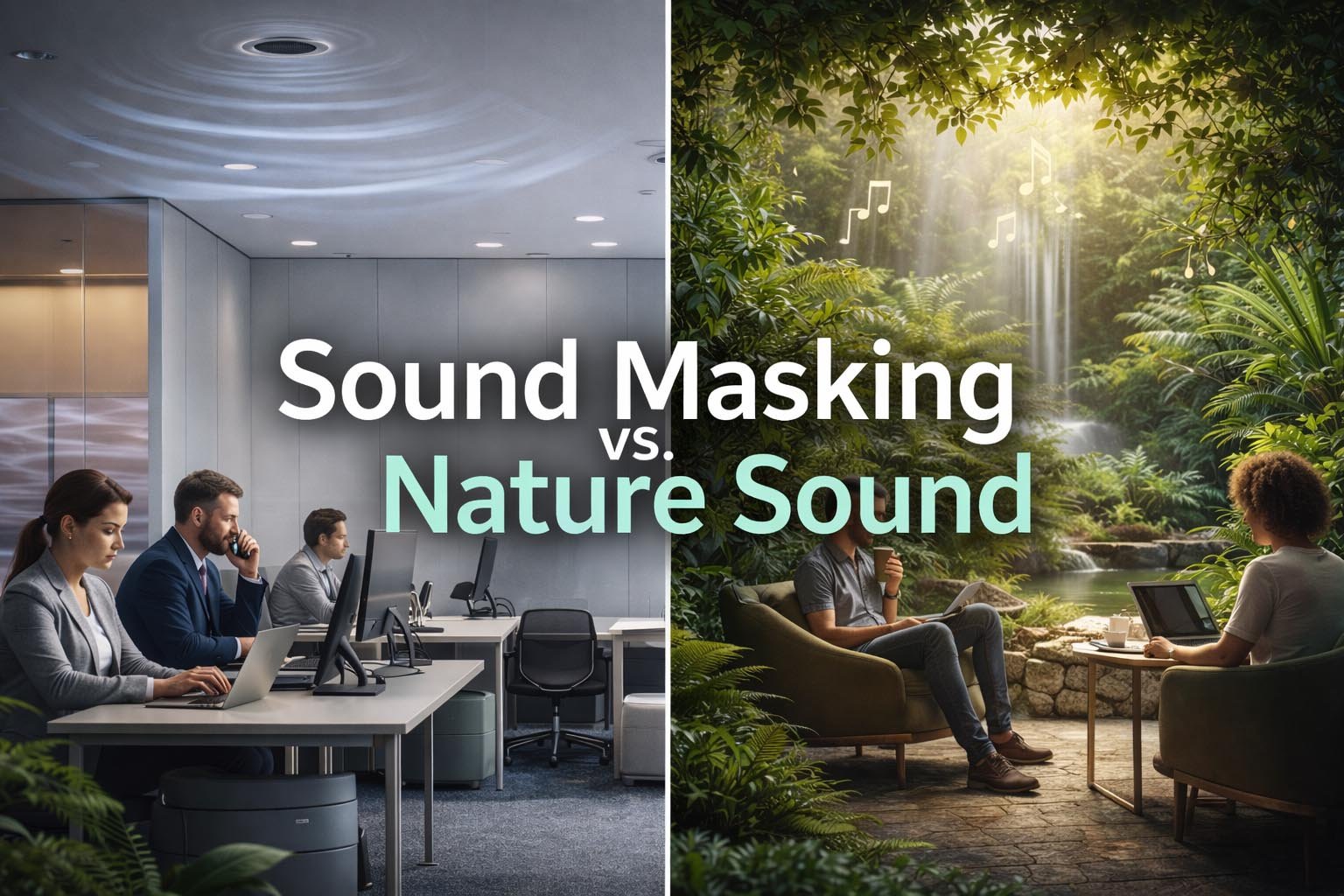 The Difference Between Sound Masking and Nature Sound — Acoustic Nature