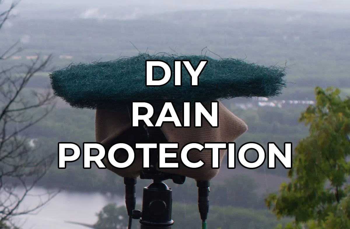 DIY Rain Protection for Field Recording Microphones — Acoustic Nature