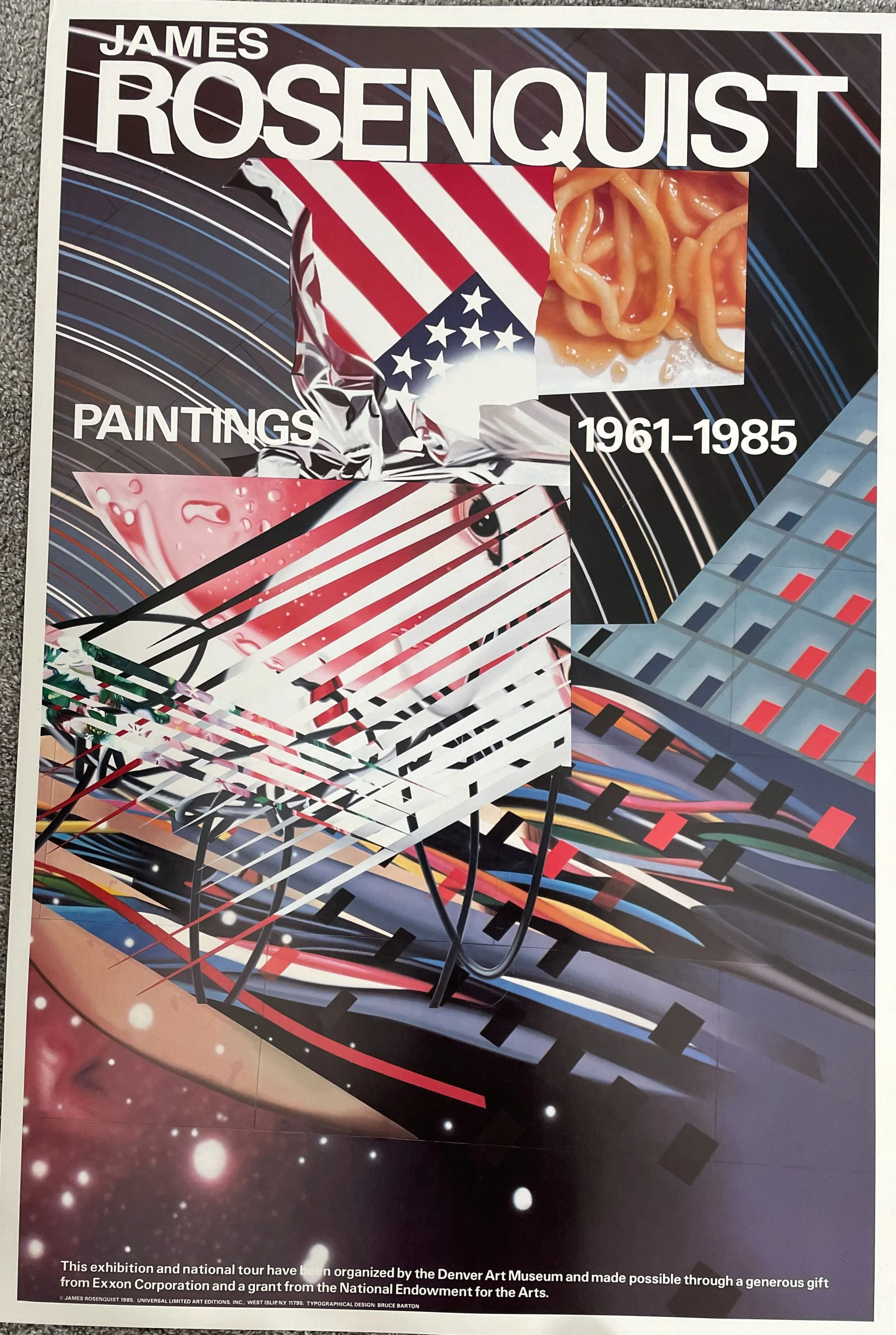 James Rosenquist 1961 - 1985 Paintings Poster Print — The Art Hall