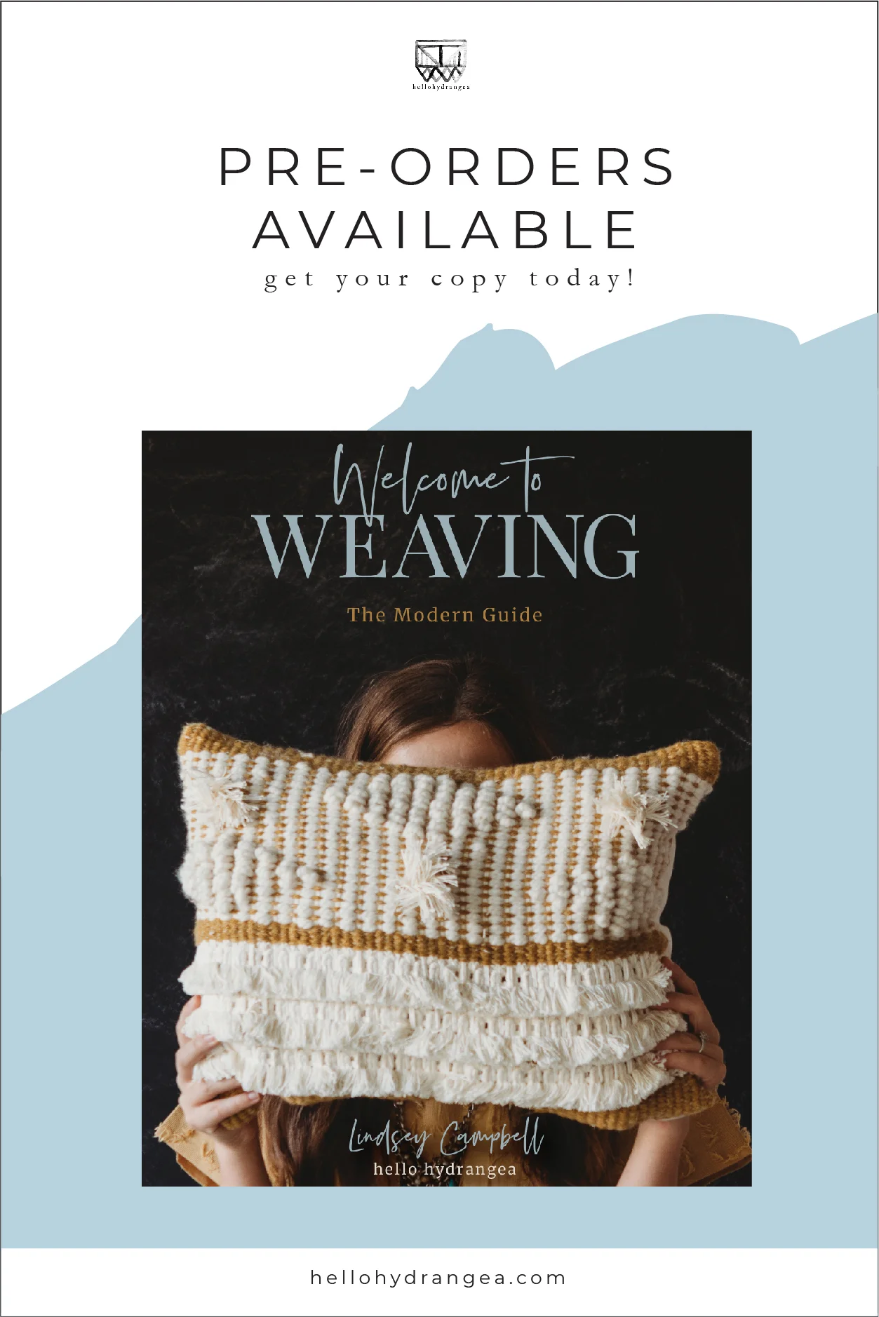 Book Launch: Welcome to Weaving — Hello Hydrangea