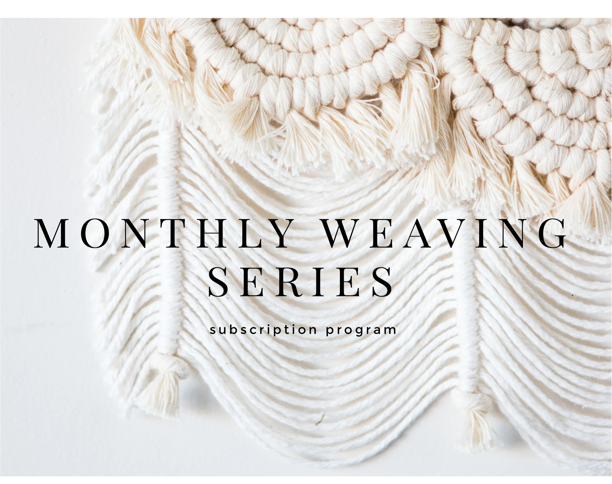 Monthly Weaving Series — Hello Hydrangea