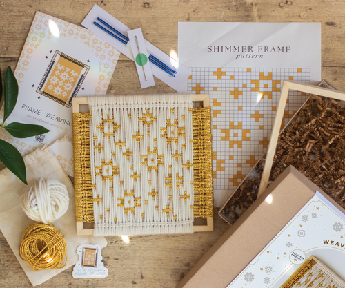 Tiles: Weave by Number. Frame Weaving Kit. Supplies + Instructions ...