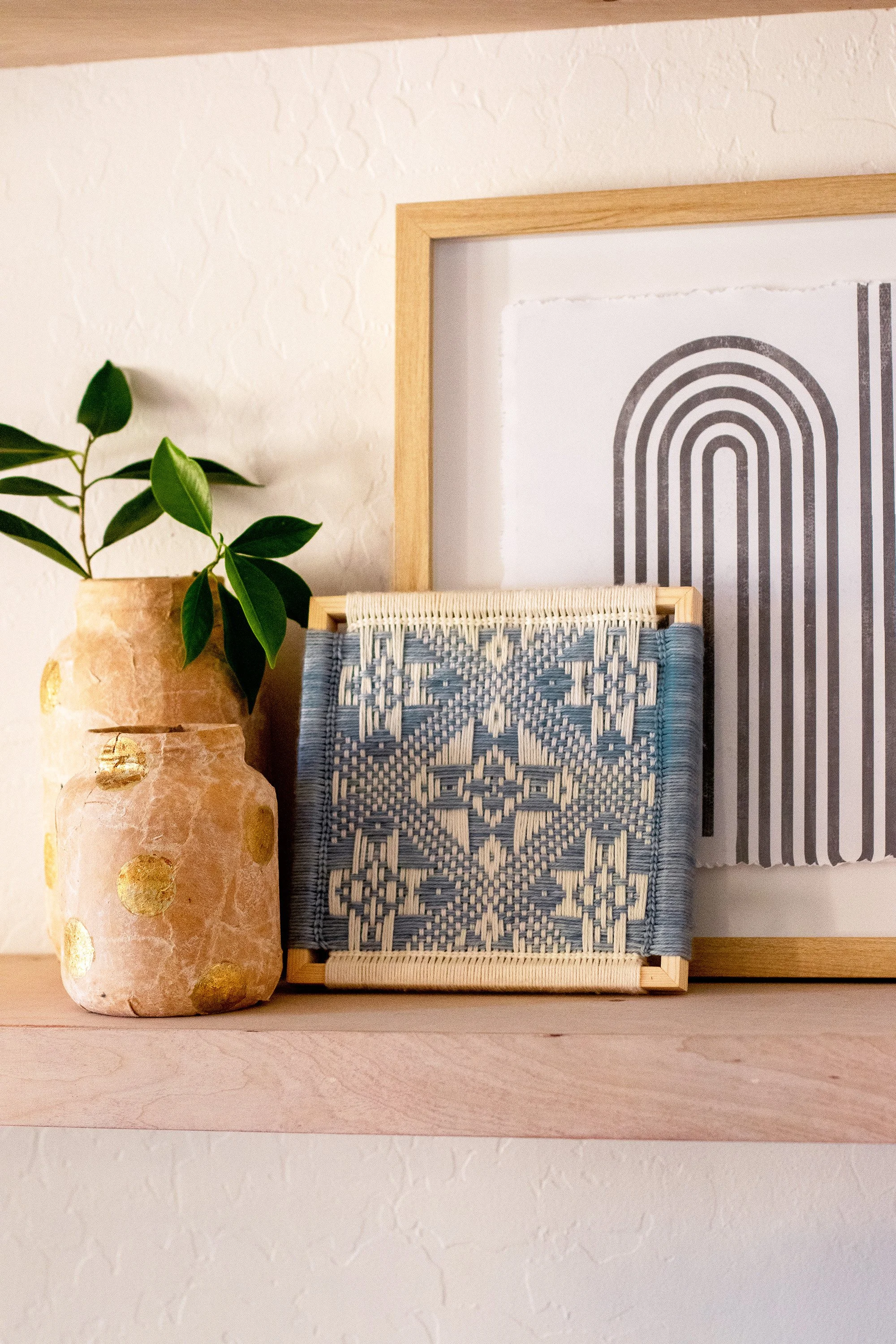 Starfall: Weave by Number. Frame Weaving Kit. Supplies + Instructions ...