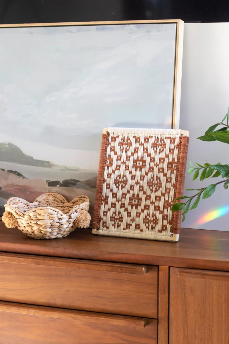 Tiles: Weave by Number. Frame Weaving Kit. Supplies + Instructions ...
