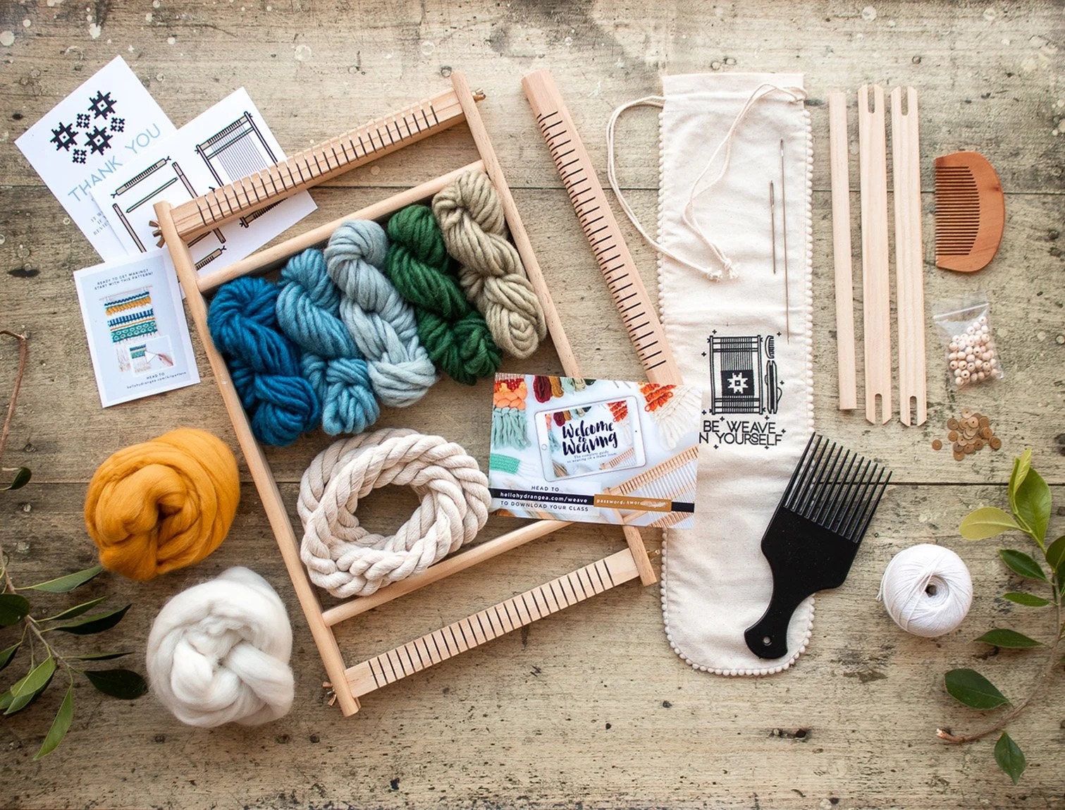 Tiles: Weave by Number. Frame Weaving Kit. Supplies + Instructions ...