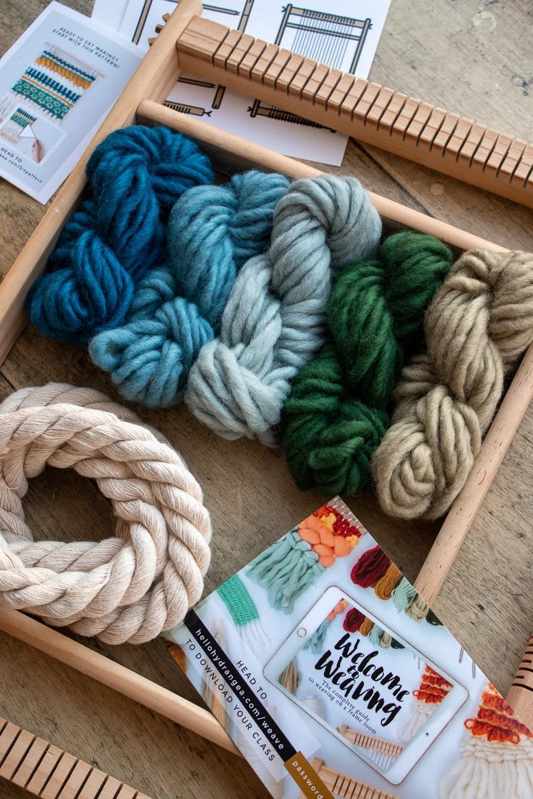 Tiles: Weave by Number. Frame Weaving Kit. Supplies + Instructions ...